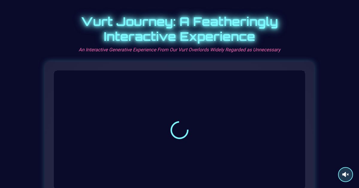Vurt Journey (v1.0): A Featheringly Interactive Experience