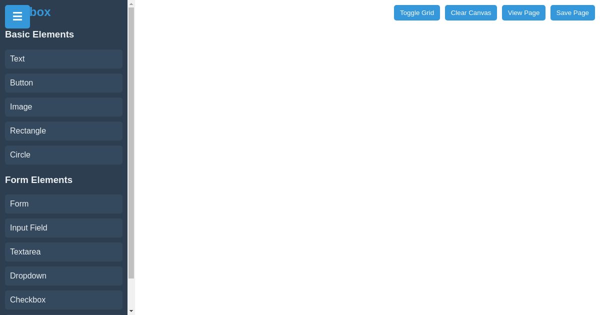 WebSim Drag & Drop Editor