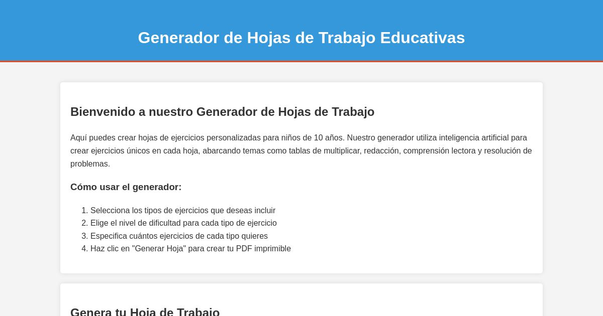 Inventar Hojas De Trabajo