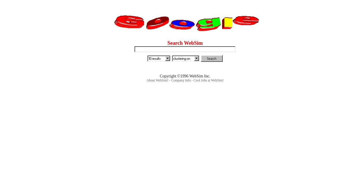 1997 Google Recreated