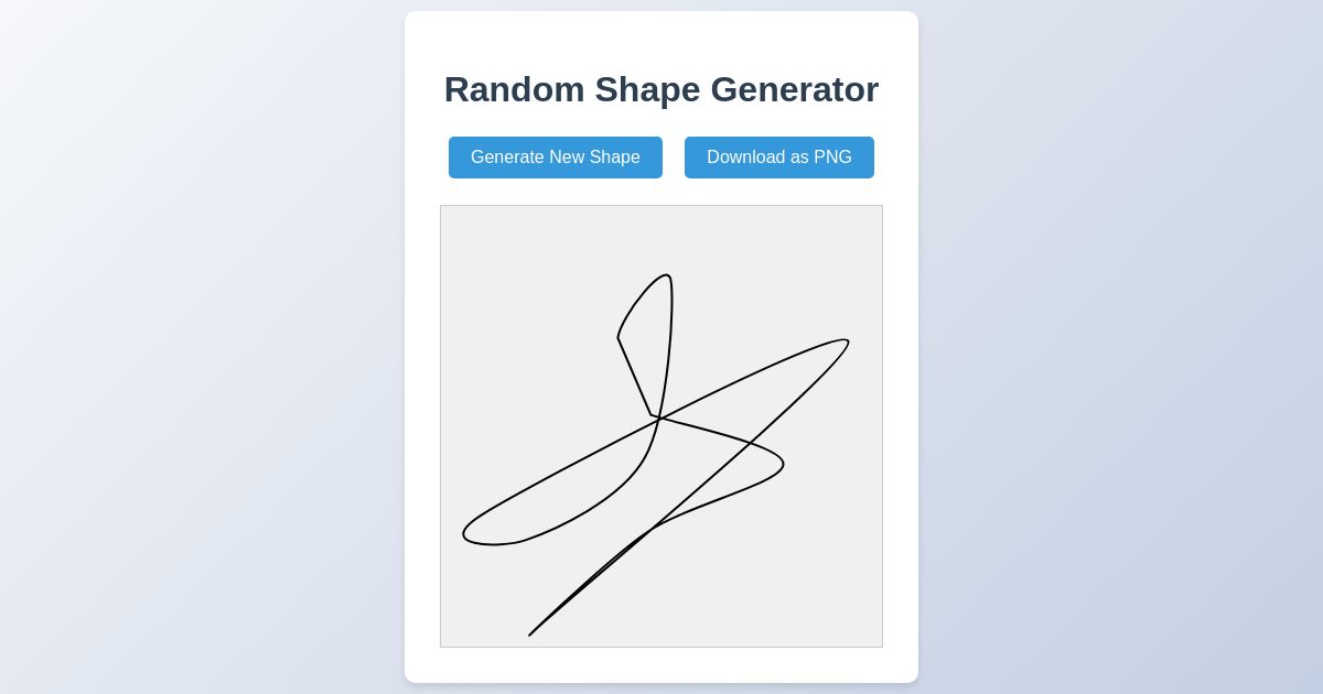 Random Shape Generator