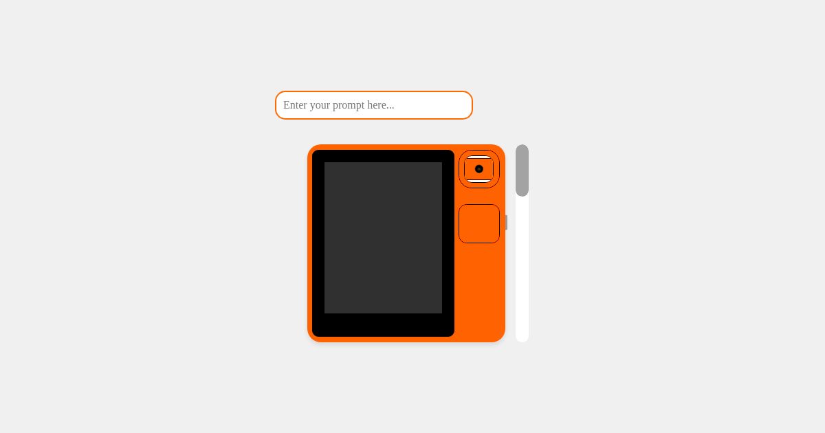 WebSim AI - Interactive Device with Image Generator
