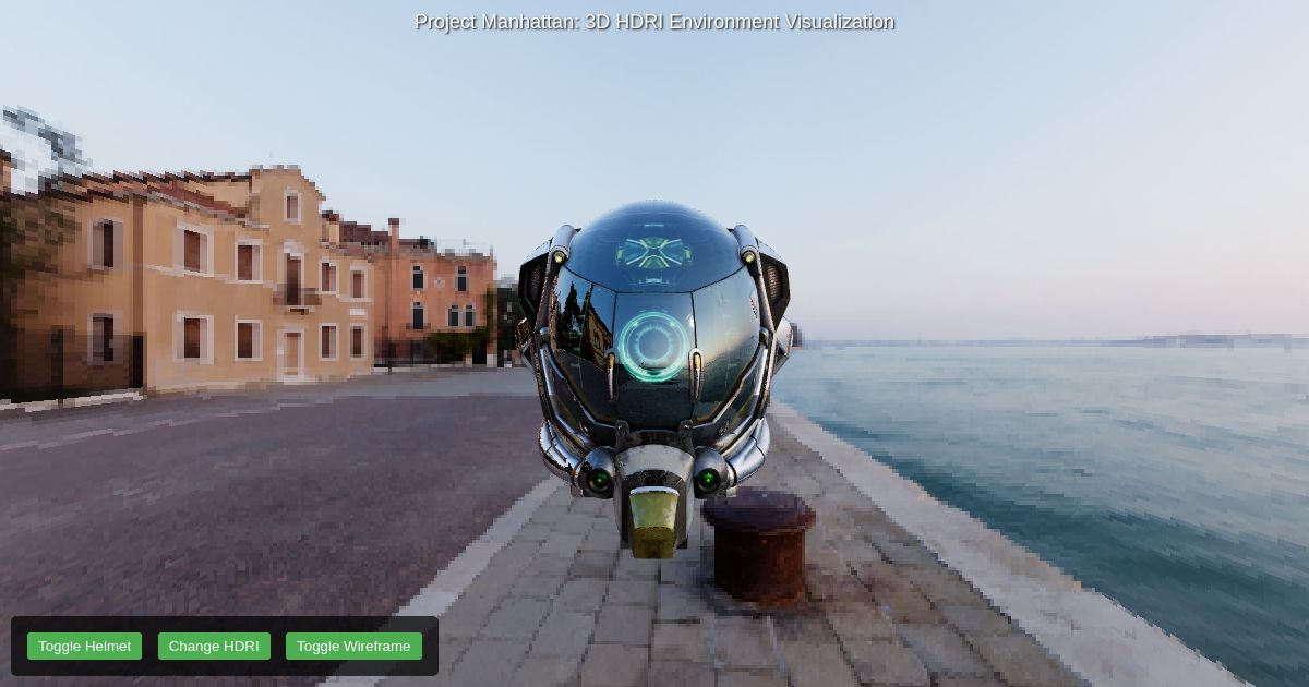 Project Manhattan: 3D HDRI Environment Visualization