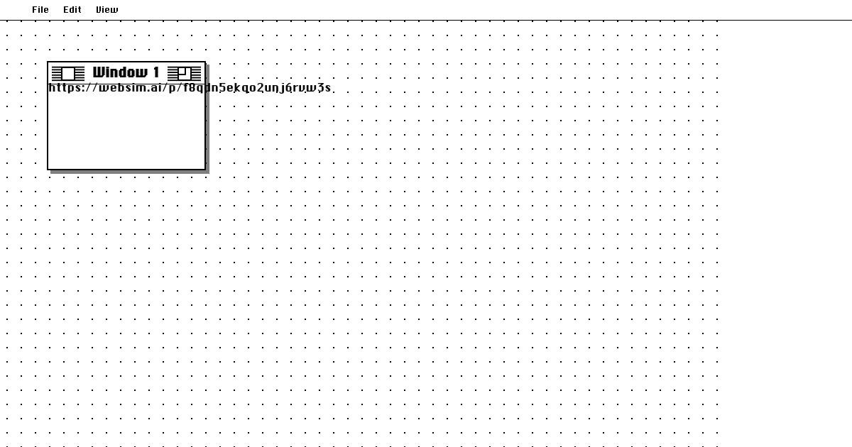 Interface:// System 1 (Mac OS)