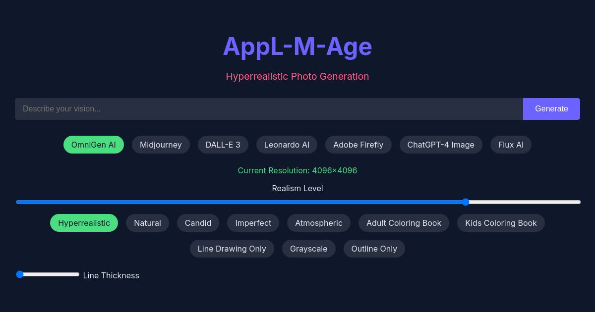 OmniGen AI - Hyperrealistic Photo Generation